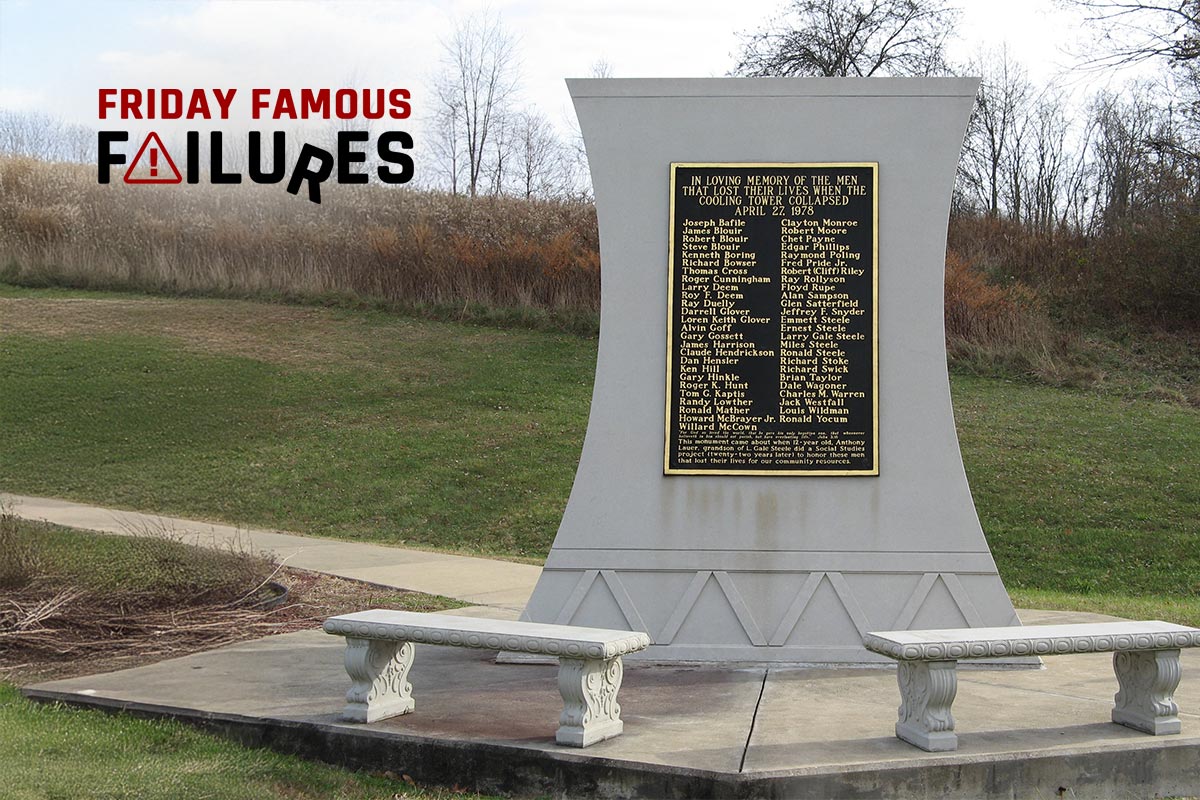 Collapse of the Willow Island Cooling Tower - NoonPi